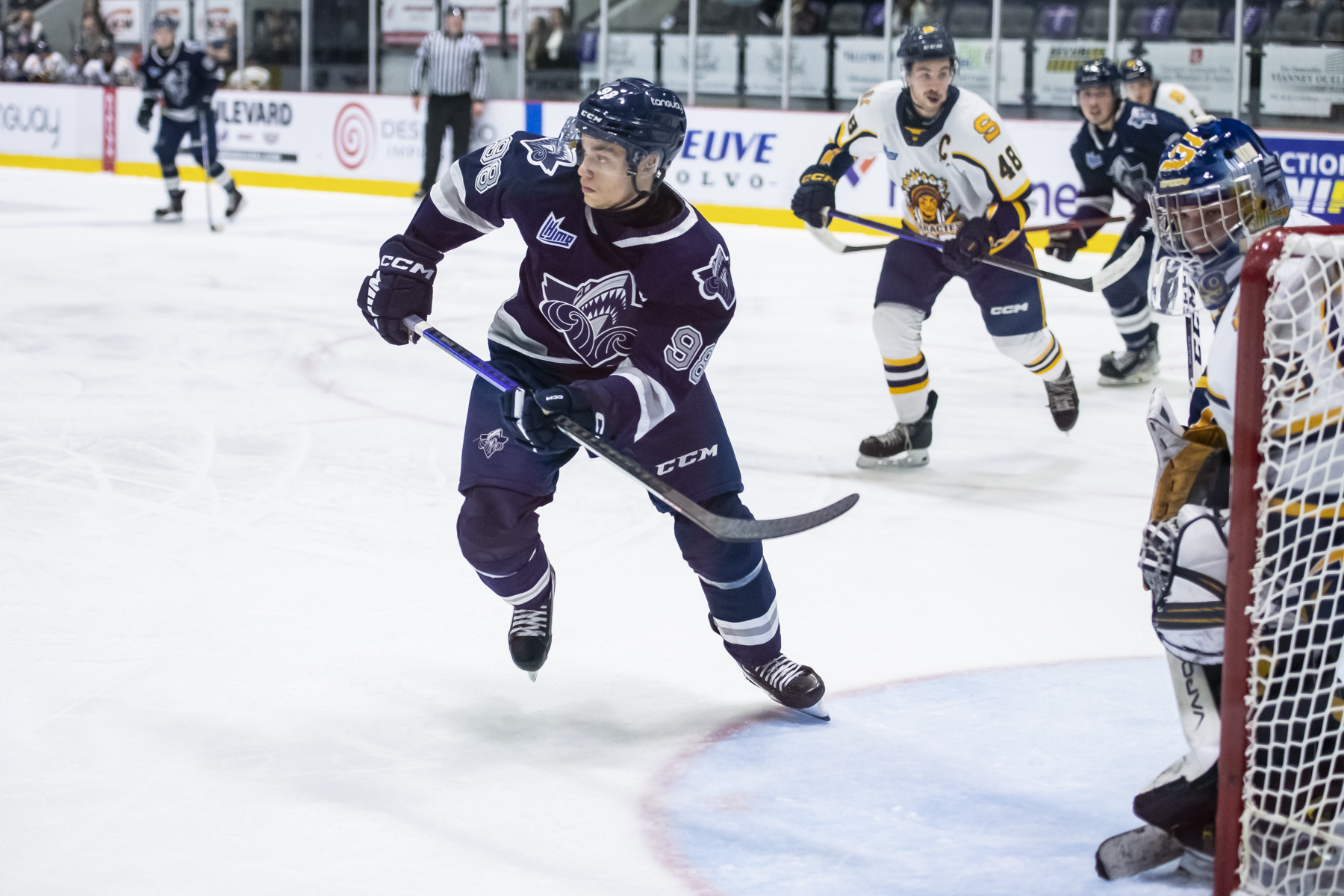 Victoire! Océanic (5) vs Cataractes (2) - L'Oceanic de Rimouski