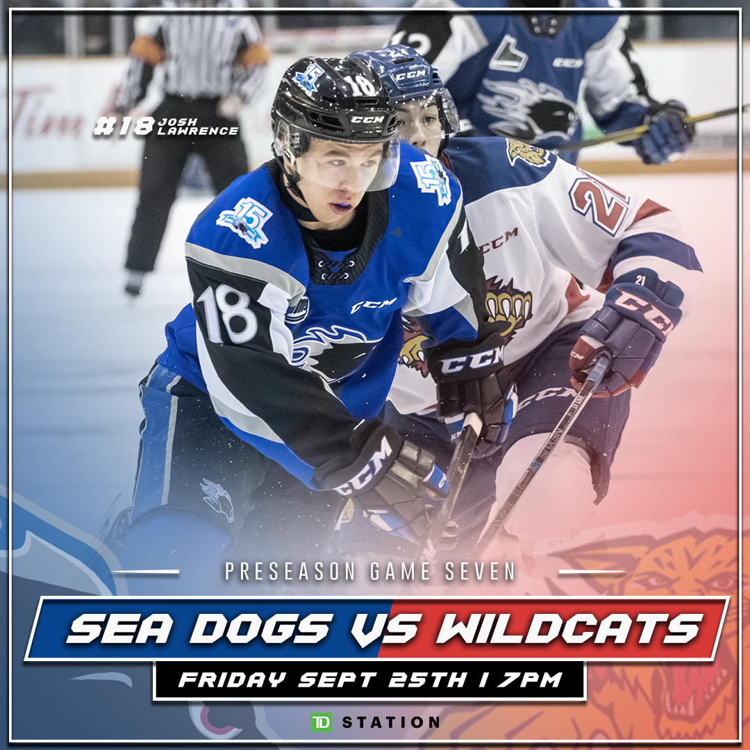 Livestream Tonight's Game | Sea Dogs vs. Wildcats - Saint John Sea Dogs