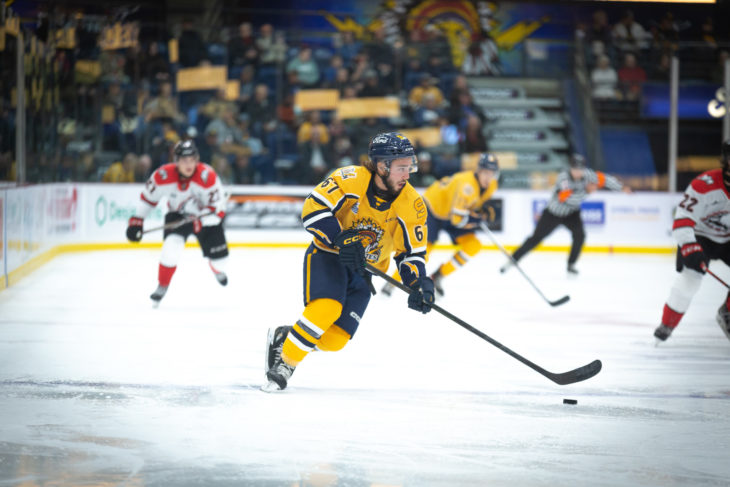 Daniel Agostino rejoint les Remparts de Québec - Cataractes de Shawinigan