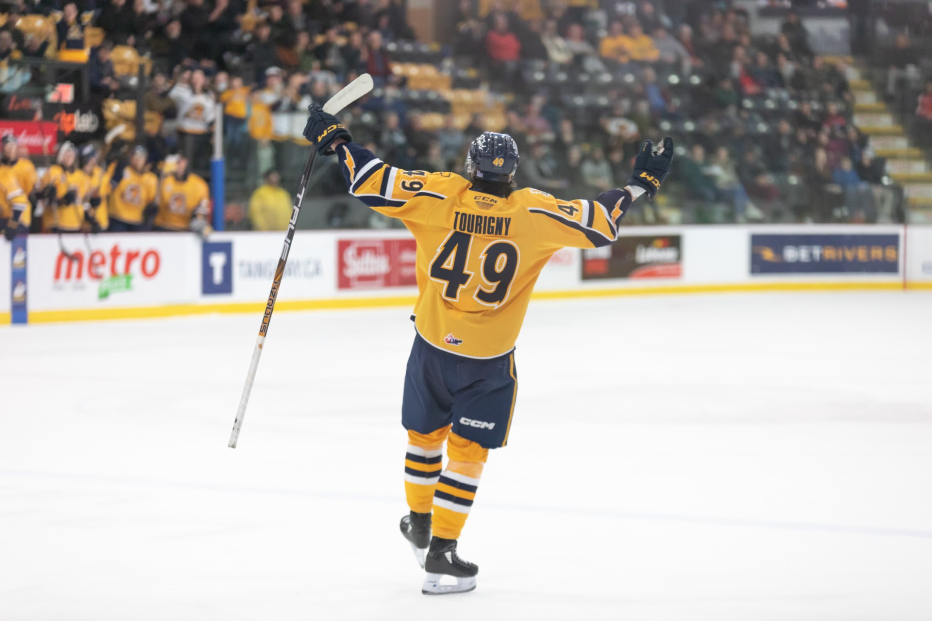 Tourigny invité au camp d'entrainement des Jets. - Cataractes de Shawinigan