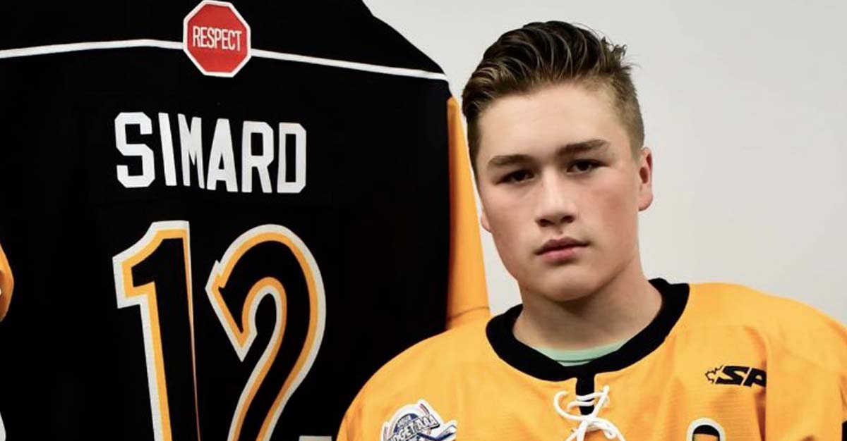 Les Tigres acquièrent Eliott Simard - Les Tigres de Victoriaville